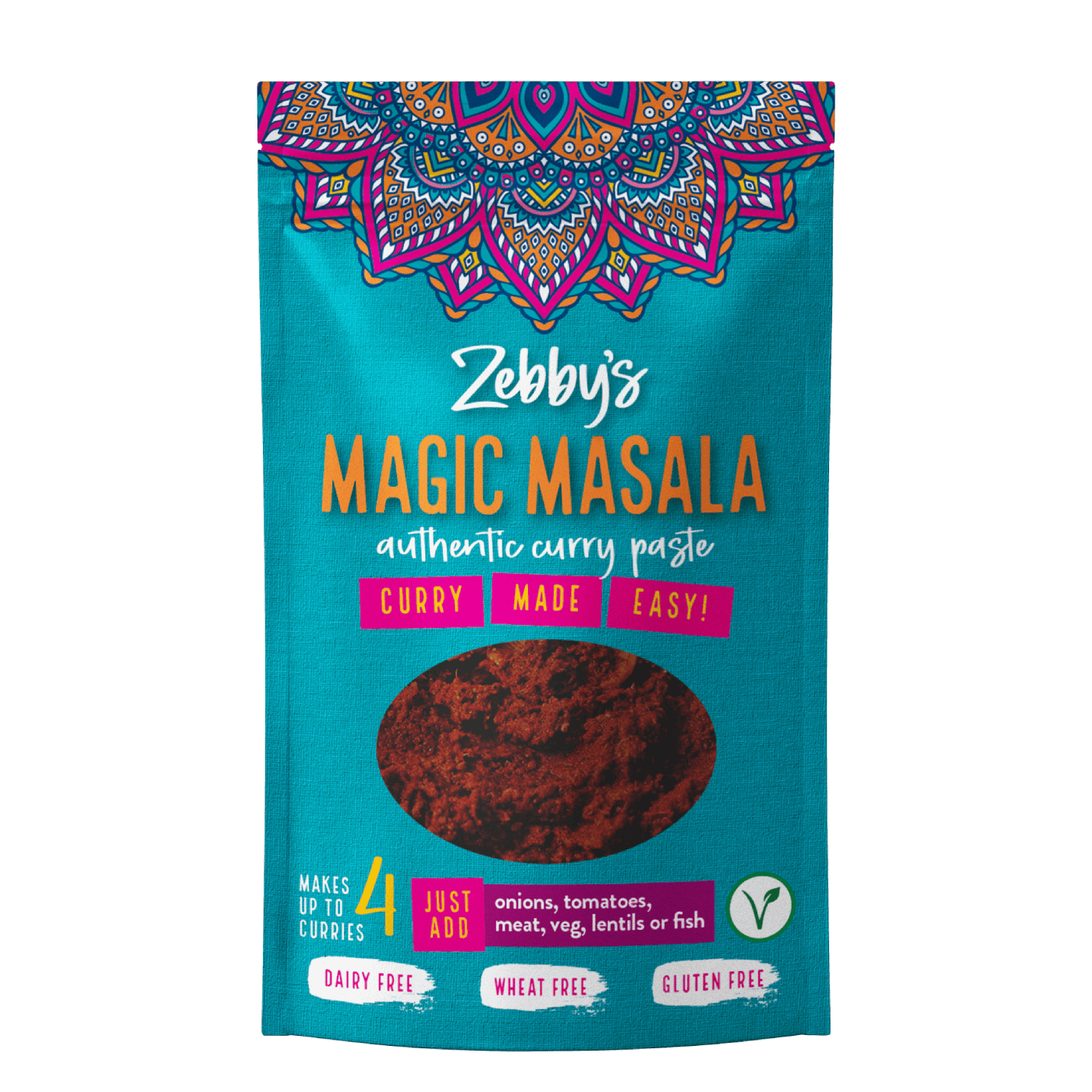 Magic Masala Pouches - Zebby's Curry Made Easy